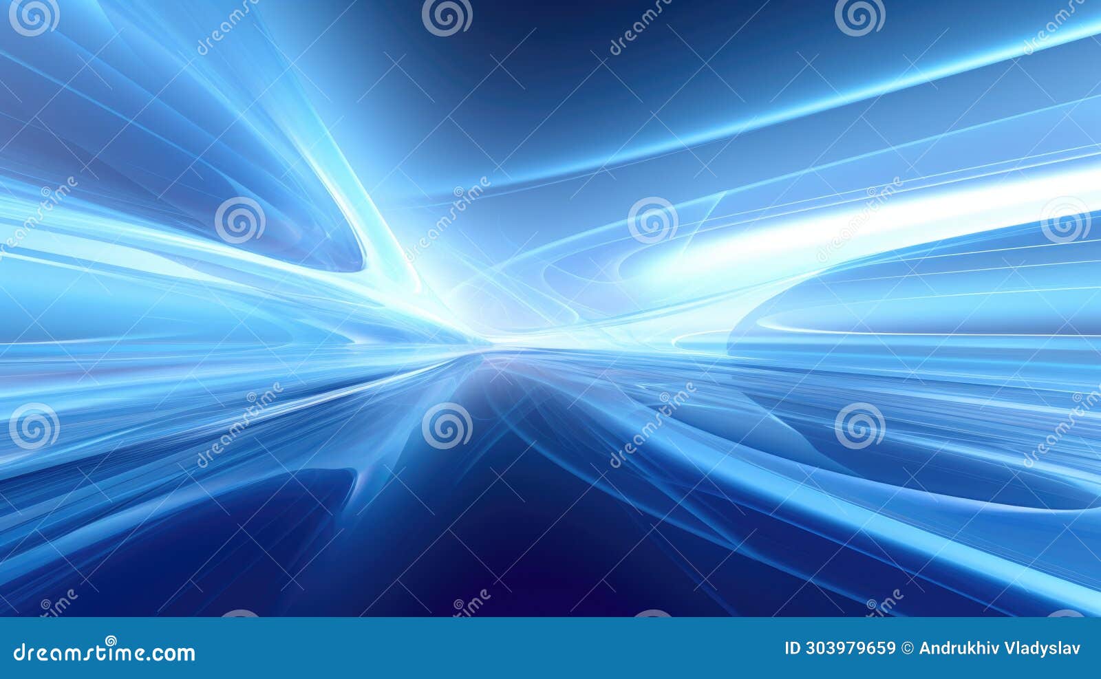 Abstract Light Blue Futuristic Background, Abstract Illustration Stock ...