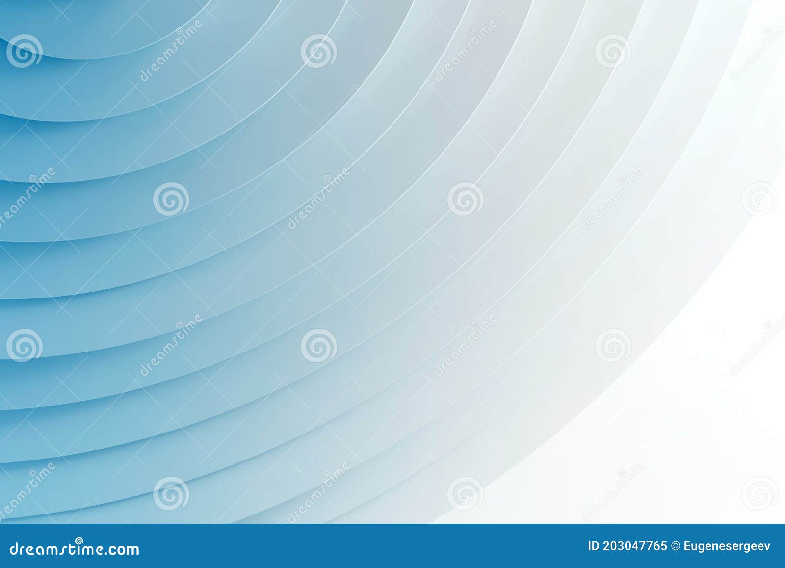 Abstract Light Blue Geometric Background, 3d Pattern Stock Illustration ...
