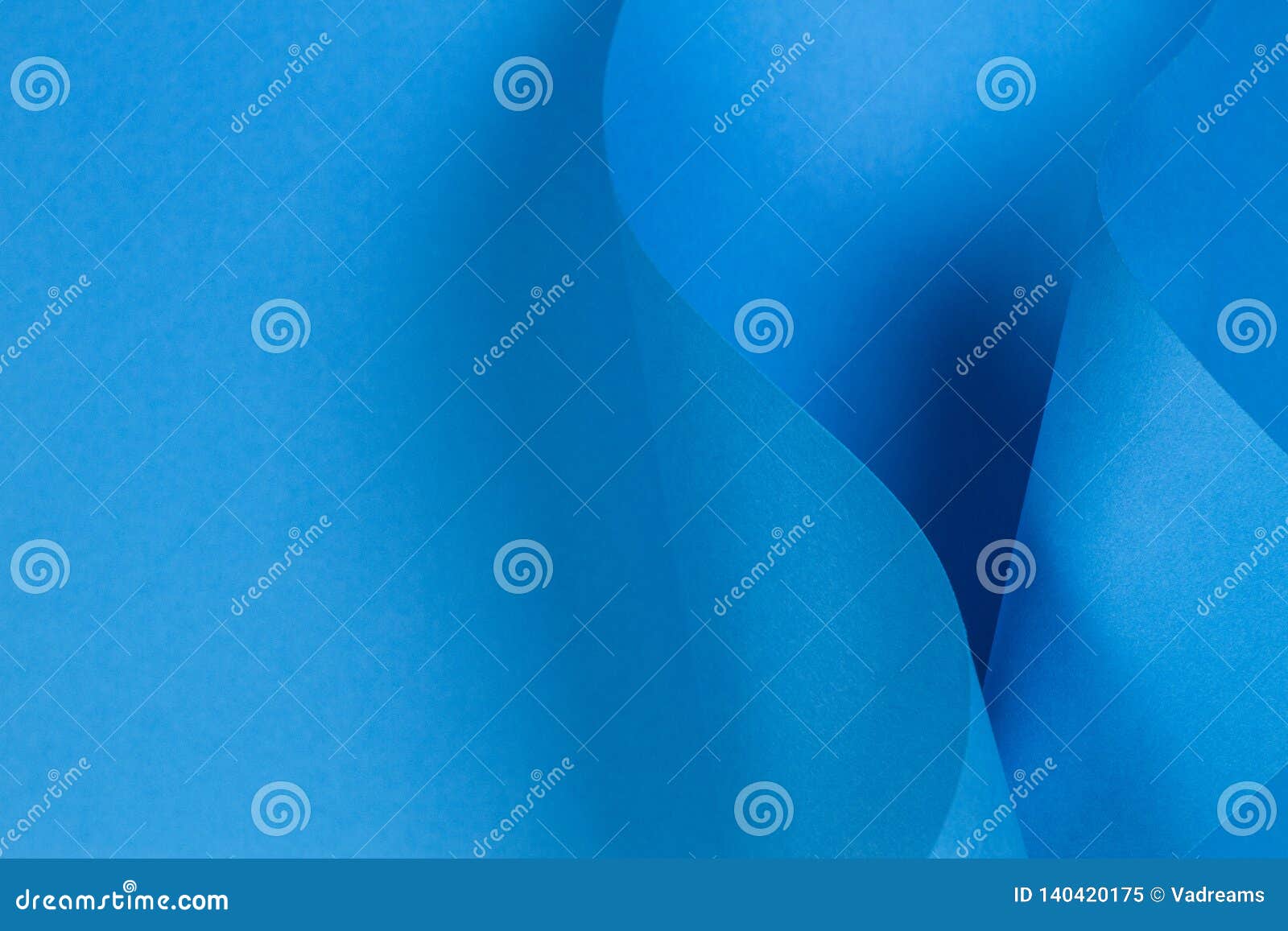 Abstract Light Blue Paper Background in Geometric Shapes Stock Image ...