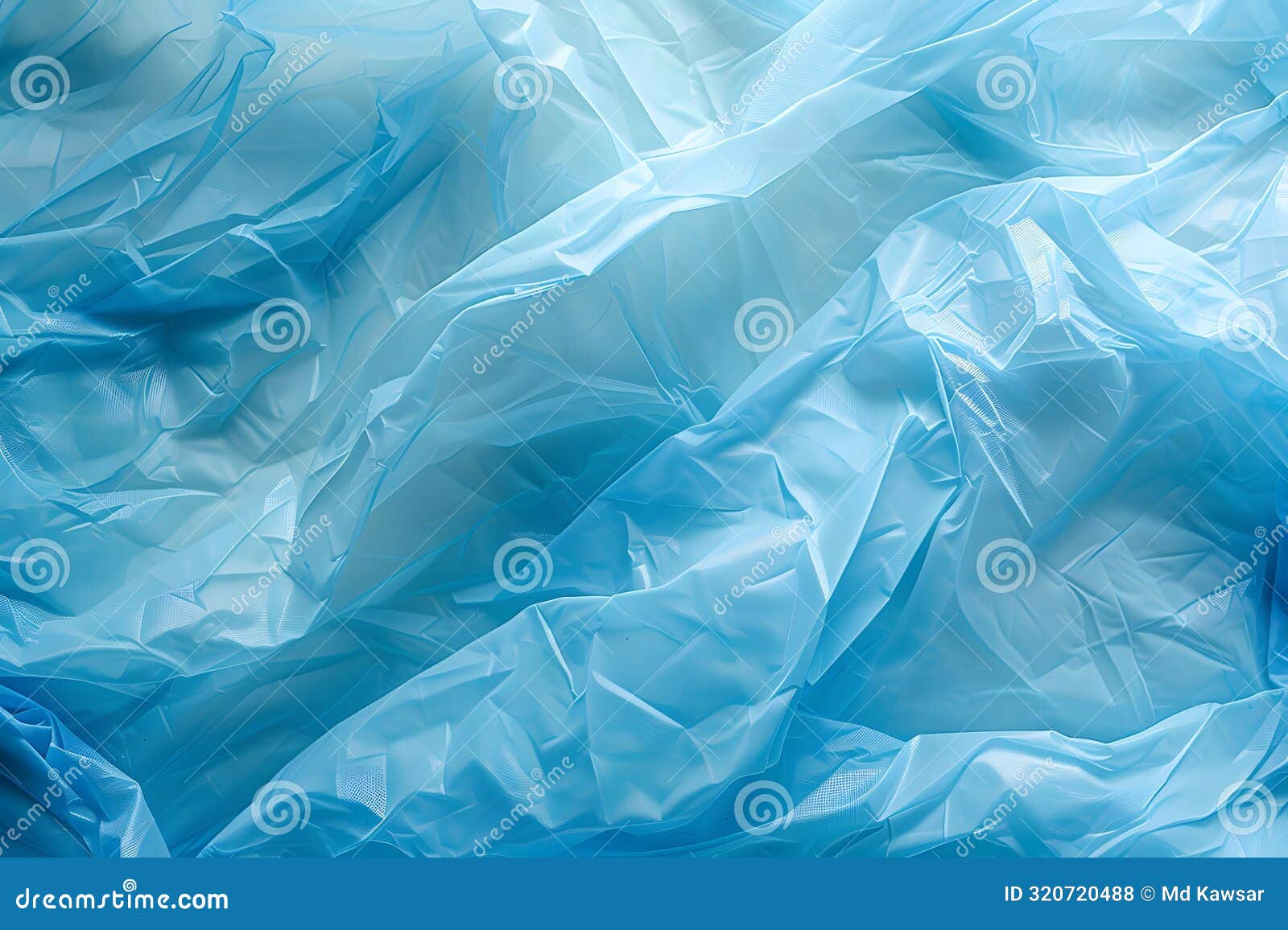 Abstract Light Blue Plastic Bag Texture Stock Illustration ...