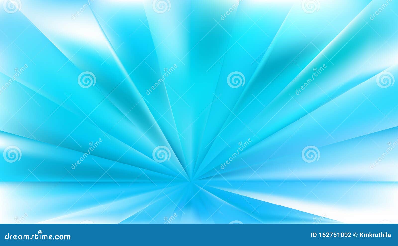 Abstract Light Blue Radial Burst Background Stock Vector - Illustration ...