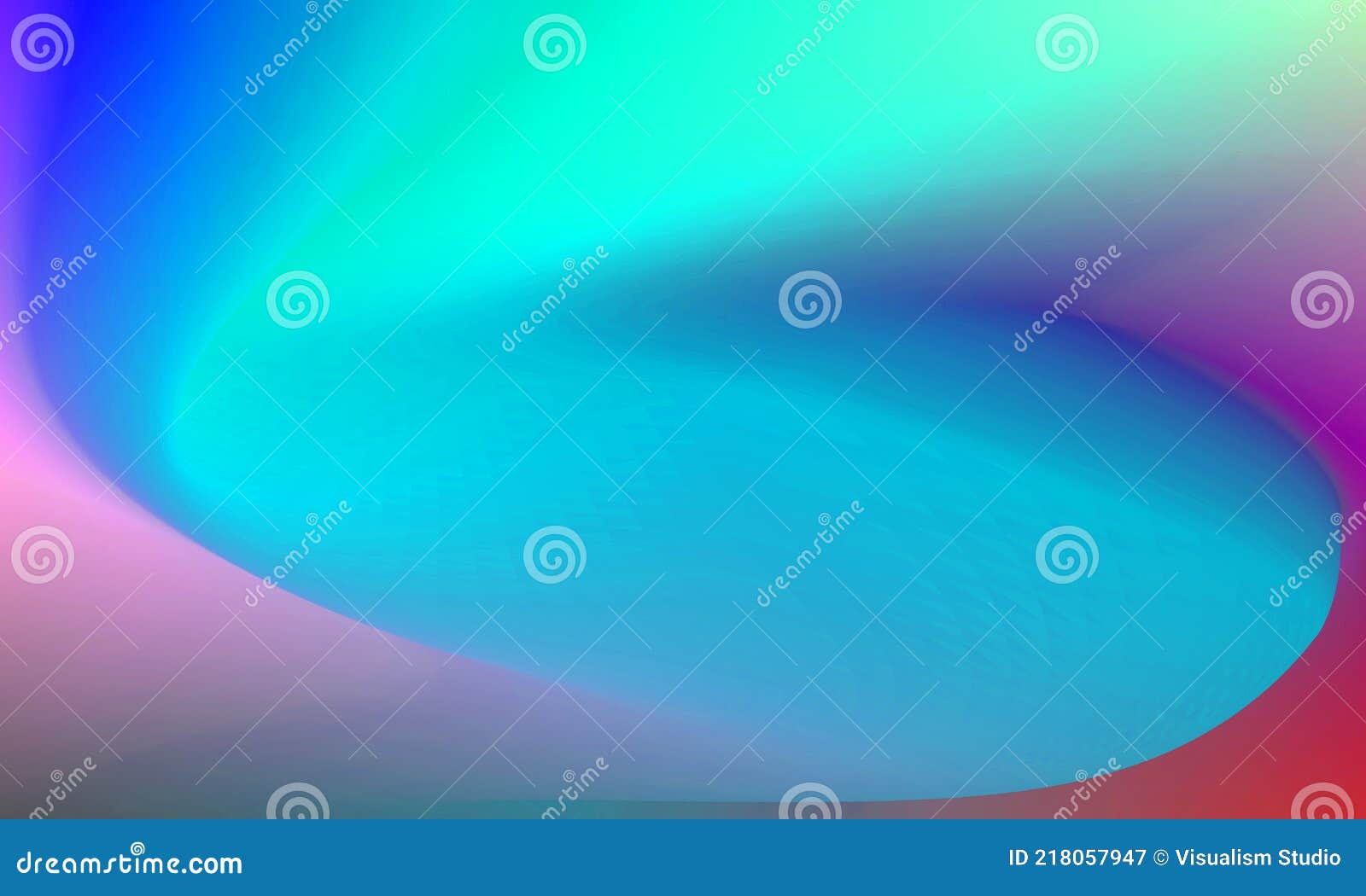Abstract Light Blue and Rainbow Blurred Pattern with Multicolored ...