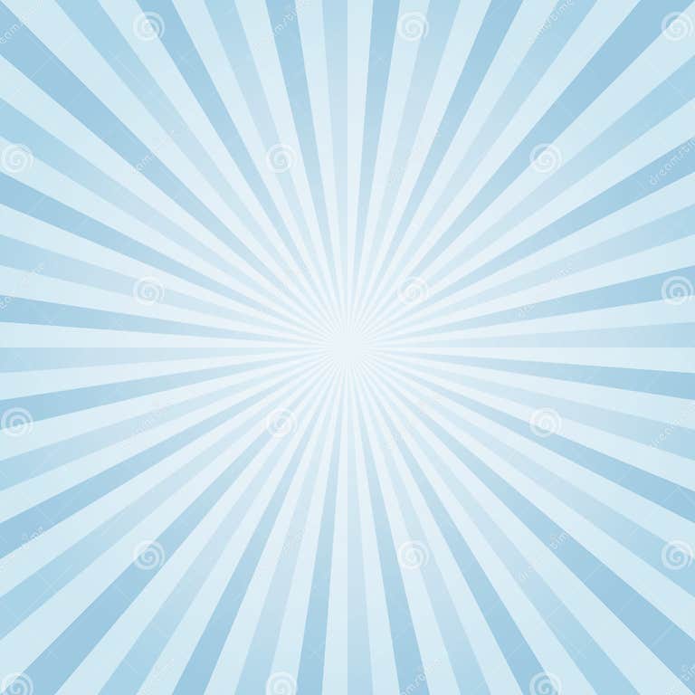 Abstract Light Blue Rays Background. Vector Stock Vector - Illustration ...