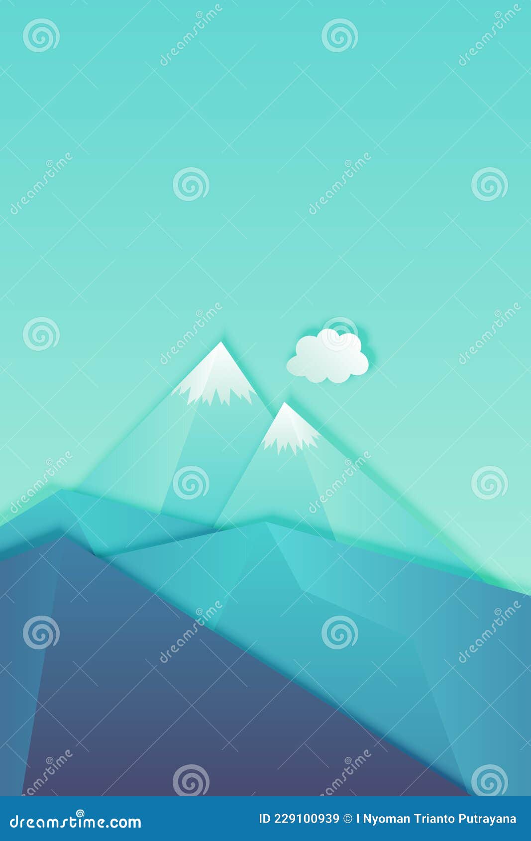 Abstract Light Blue Rectangle in Diagonal Background. Vector Stock ...