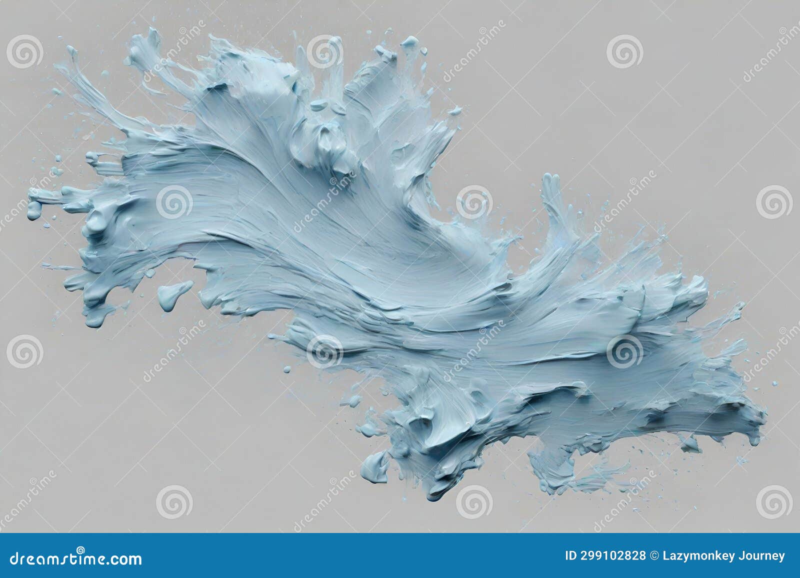 Abstract Light Blue Stroke of Paint Texture Background Stock ...
