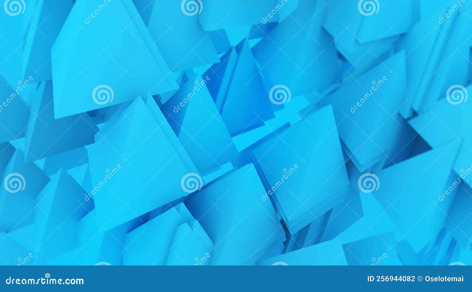 Abstract Light Blue Triangle Pyramid Structure Background, Geometric ... Abstract Light Blue Triangle Pyramid Structure Background, Geometric ...