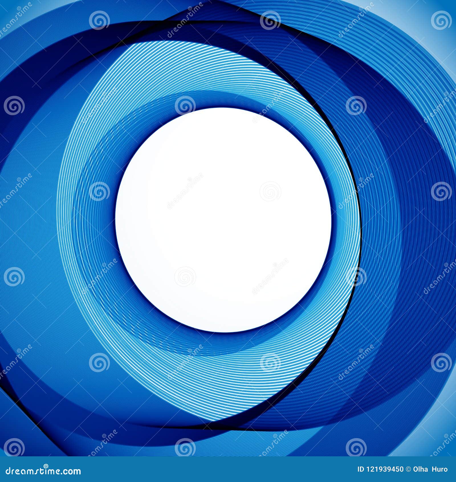 Abstract Light Blue Vortex Text Presentation Layout Stock Vector ...