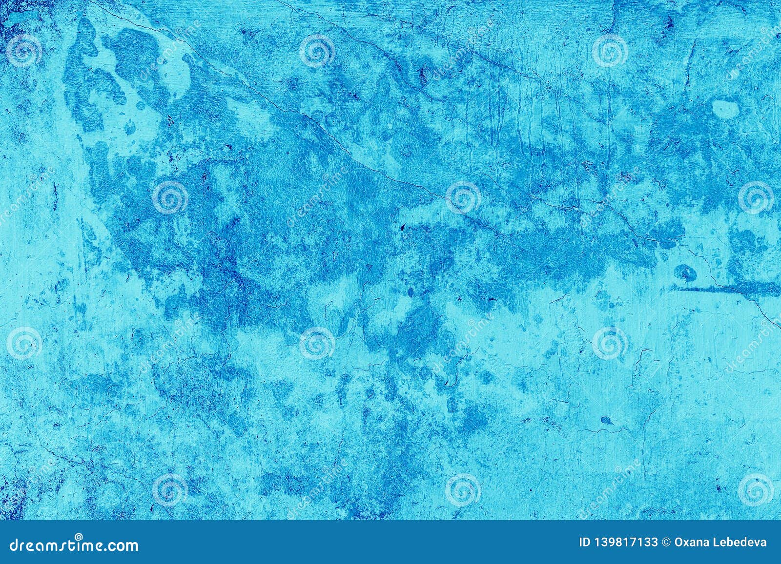 Abstract Light Blue Wall Plastered Texture. Rustic Background Stock ...