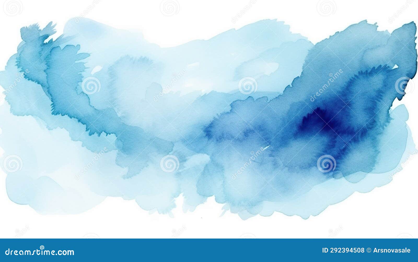 Abstract Light Blue Watercolor Paint Flow Texture Pattern Shape ...