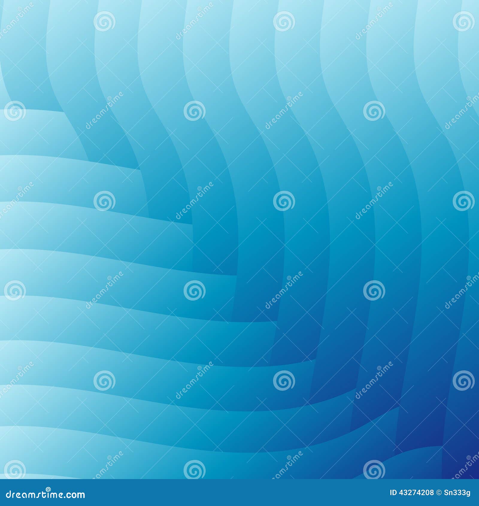 Abstract Light Blue Waves Background Stock Vector - Illustration of ...