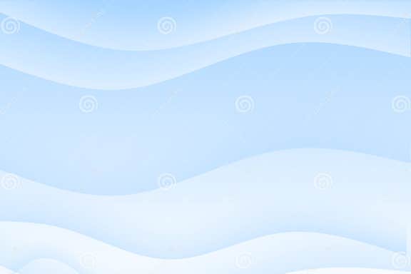 Abstract Light Blue Wavy Soothing Background Stock Illustration ...