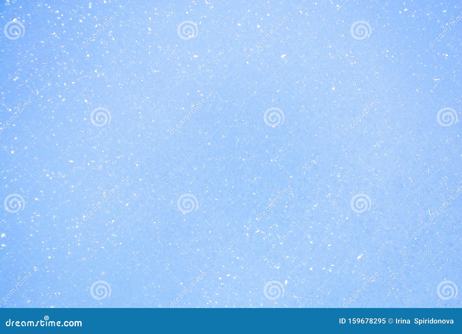 Abstract Blue Winter Background Stock Image - Image of blur, background ...