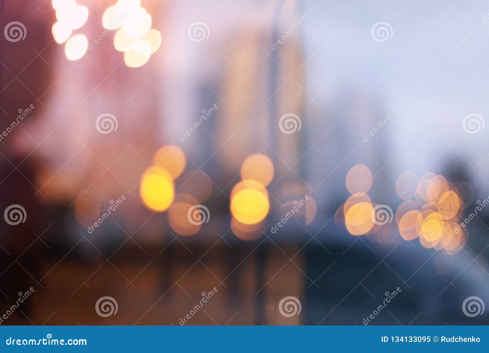Abstract Light Blur Blinking Background. Soft Focus Stock Image - Image ...