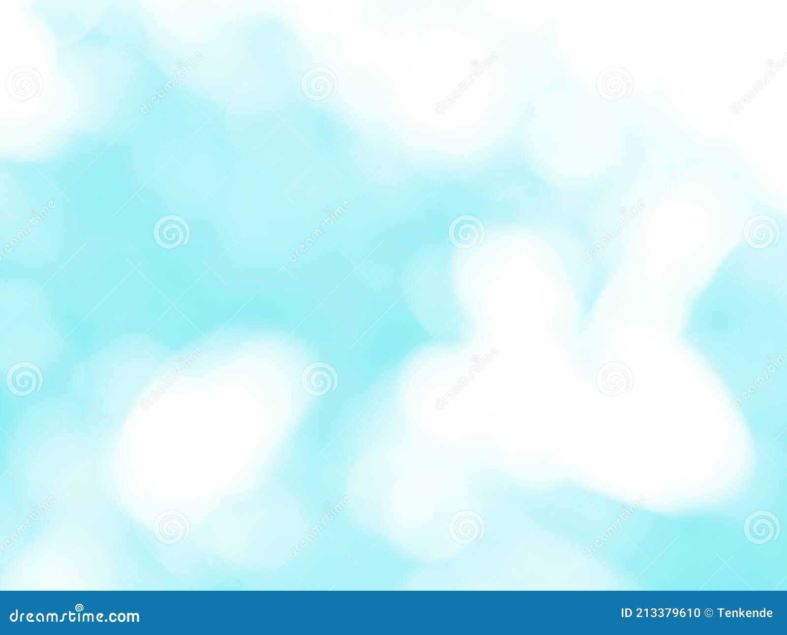 Abstract Light Blur Cloud Effect Blue Background Stock Illustration ...