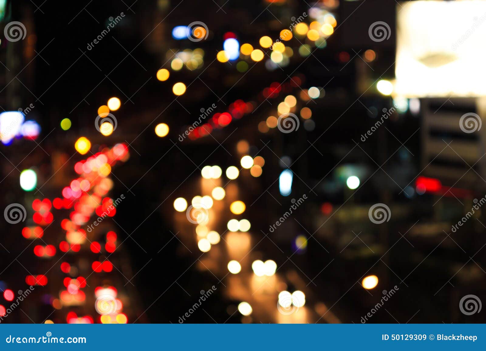 Abstract Light Blur Traffic on Road Stock Image - Image of road, life ...
