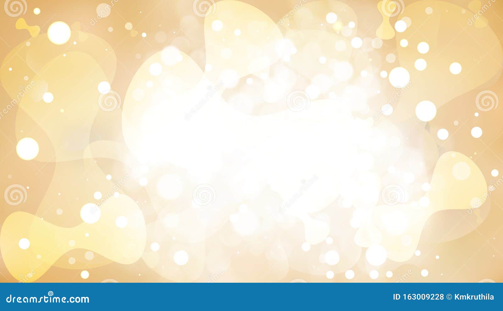 Abstract Light Brown Blurred Bokeh Background Design Stock Vector ...