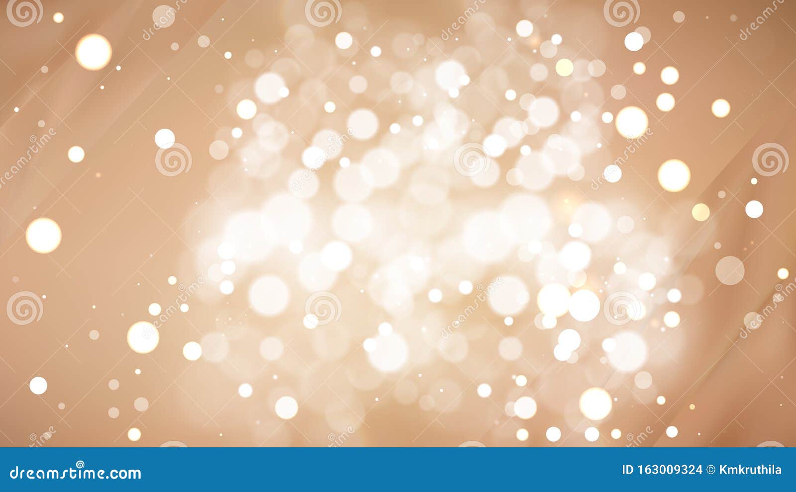 Abstract Light Brown Bokeh Defocused Lights Background Image Stock ...