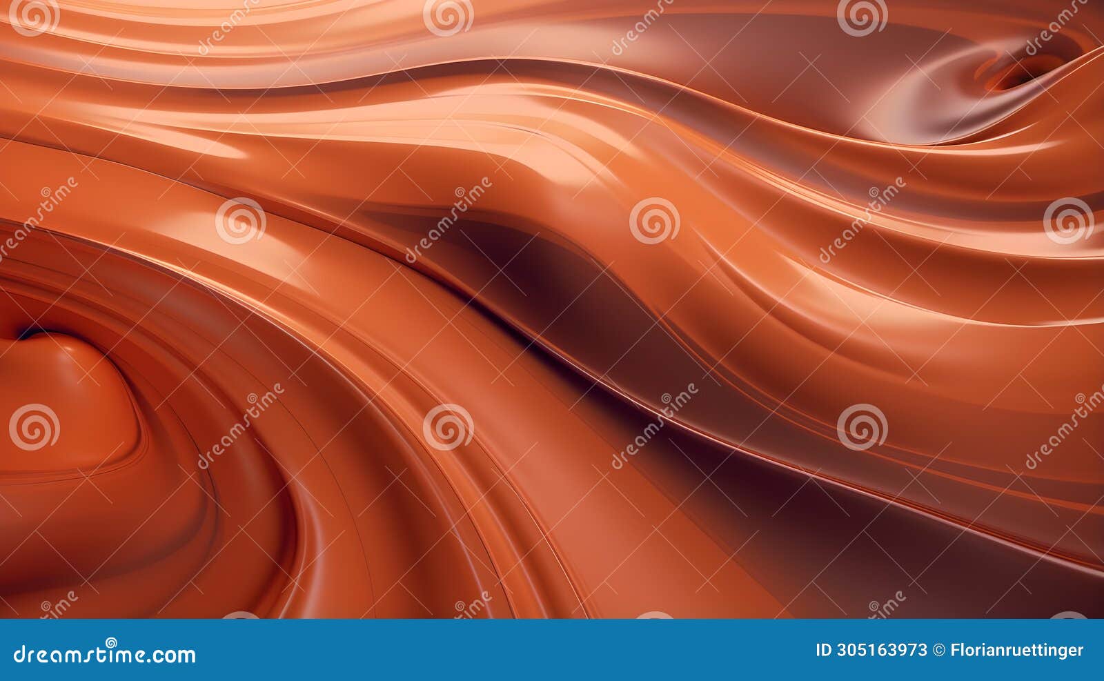 Abstract Light Brown Fluid Wave Background for Modern Presentations ...
