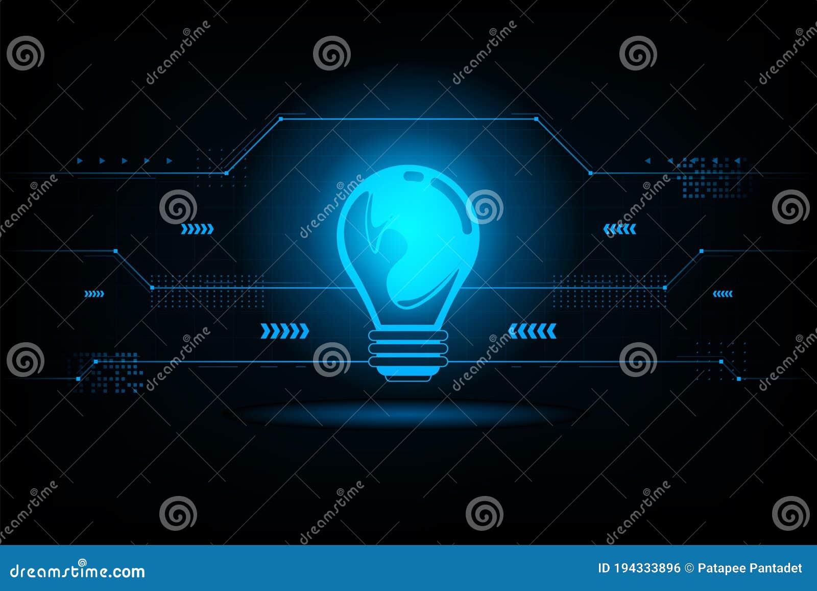 Abstract Light Bulb Futuristic Connection.Future Concept.vector and ... Abstract Light Bulb Futuristic Connection.Future Concept.vector and ...