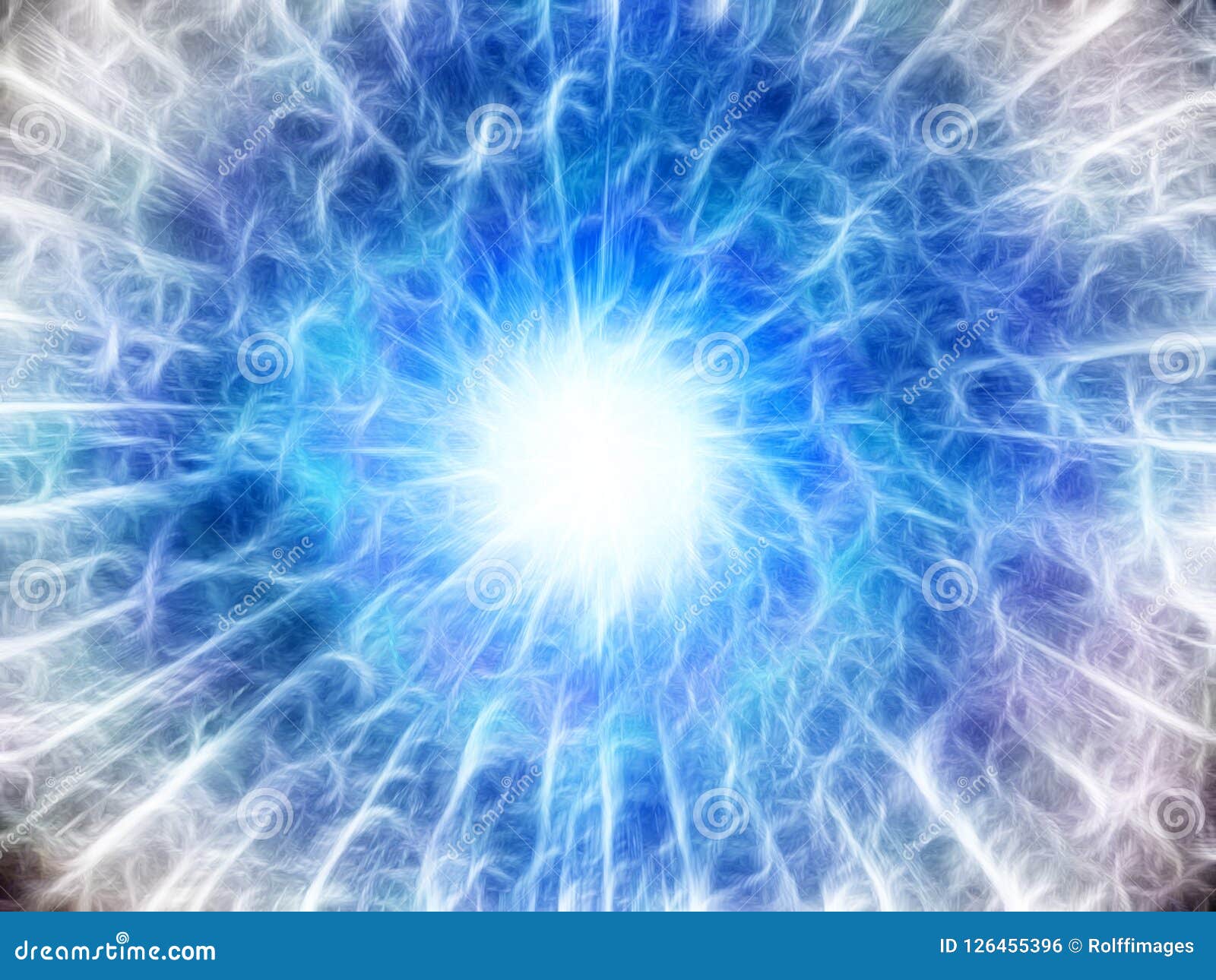 Abstract Light Burst stock illustration. Illustration of radiation ...