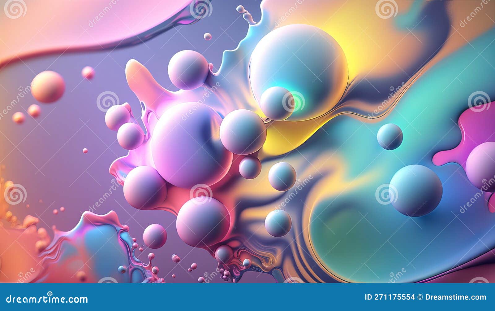 Abstract Light Color Crealive Background. UI UX Design. Stock Photo ...