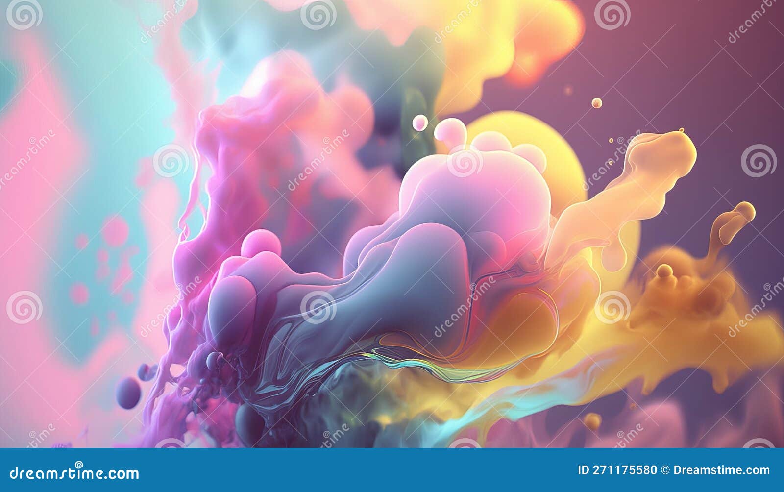 Abstract Light Color Crealive Background. UI UX Design. Stock Photo ...