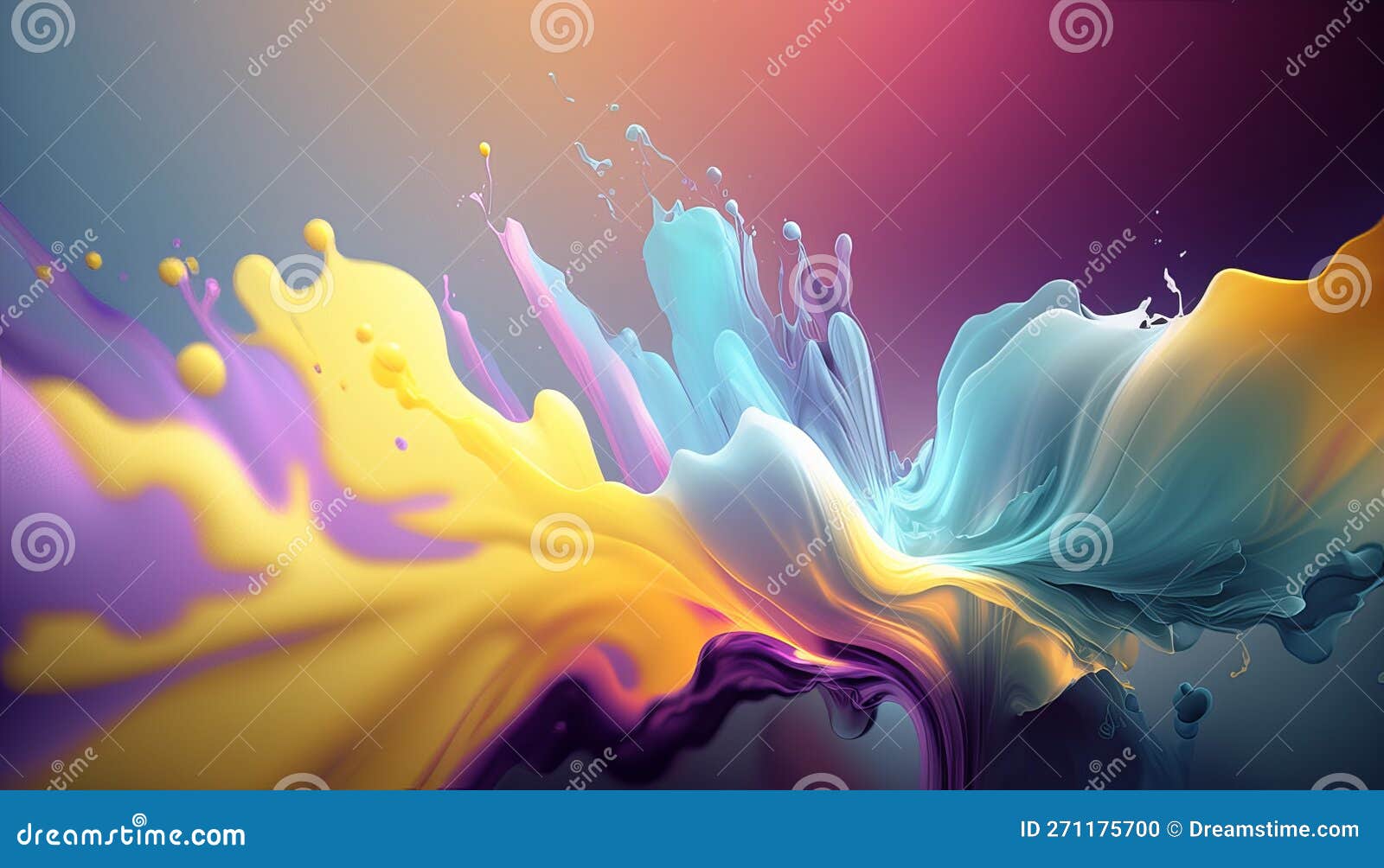 Abstract Light Color Crealive Background. UI UX Design. Stock Photo ...