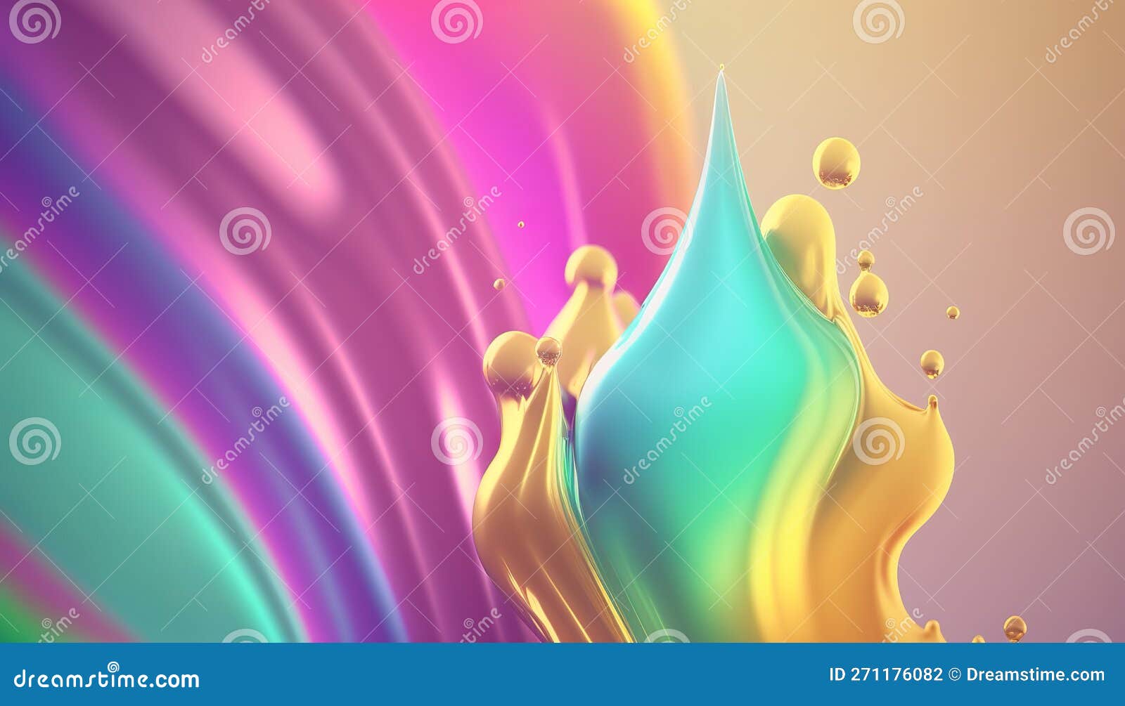 Abstract Light Color Crealive Background. UI UX Design. Stock Photo ...