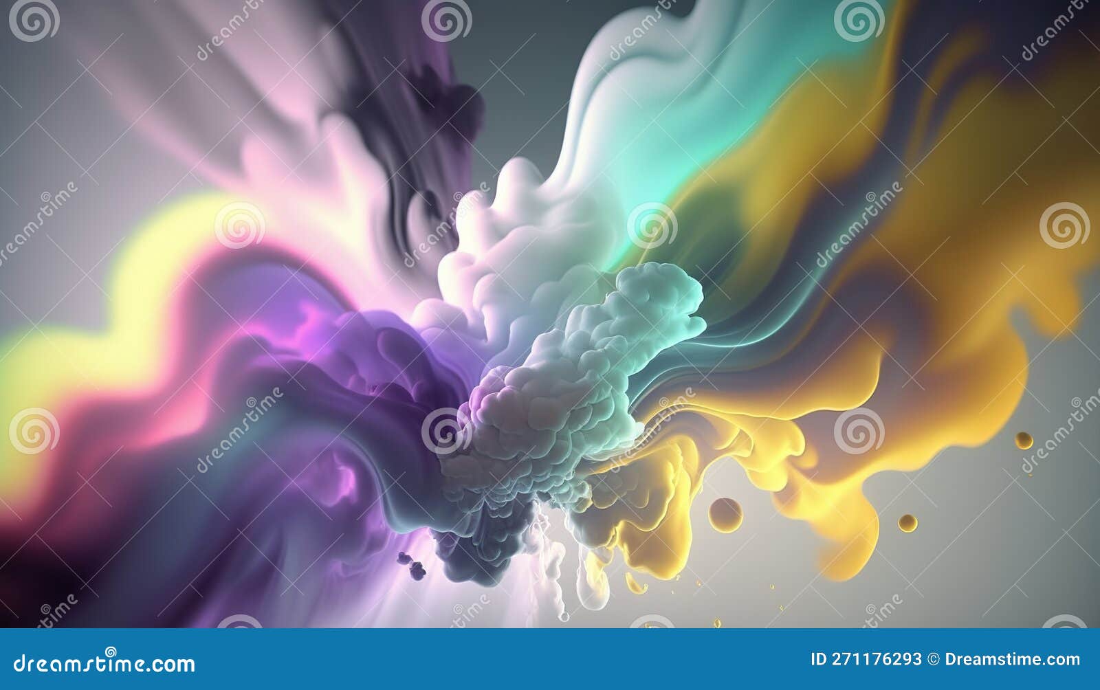 Abstract Light Color Crealive Background. UI UX Design. Stock Image ...