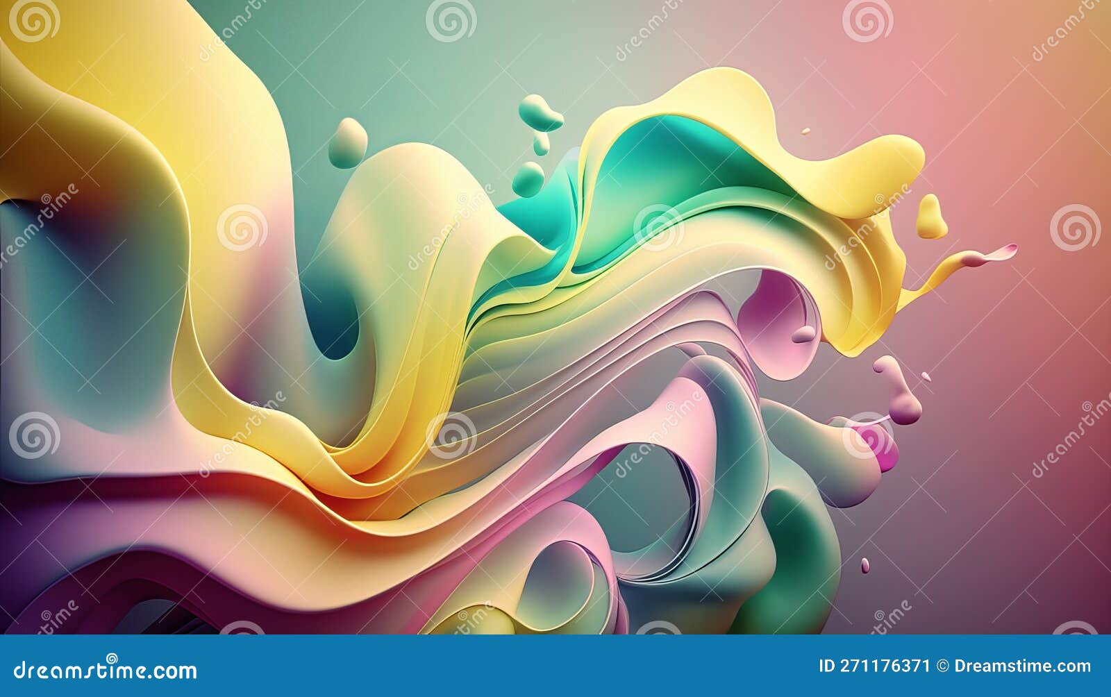 Abstract Light Color Crealive Background. UI UX Design. Stock Image ...