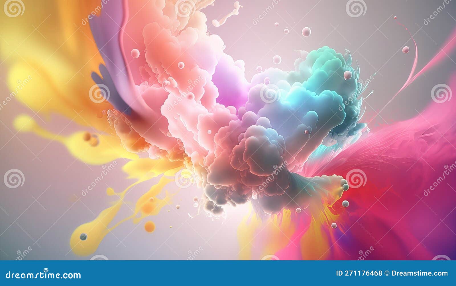 Abstract Light Color Crealive Background. UI UX Design. Stock Photo ...