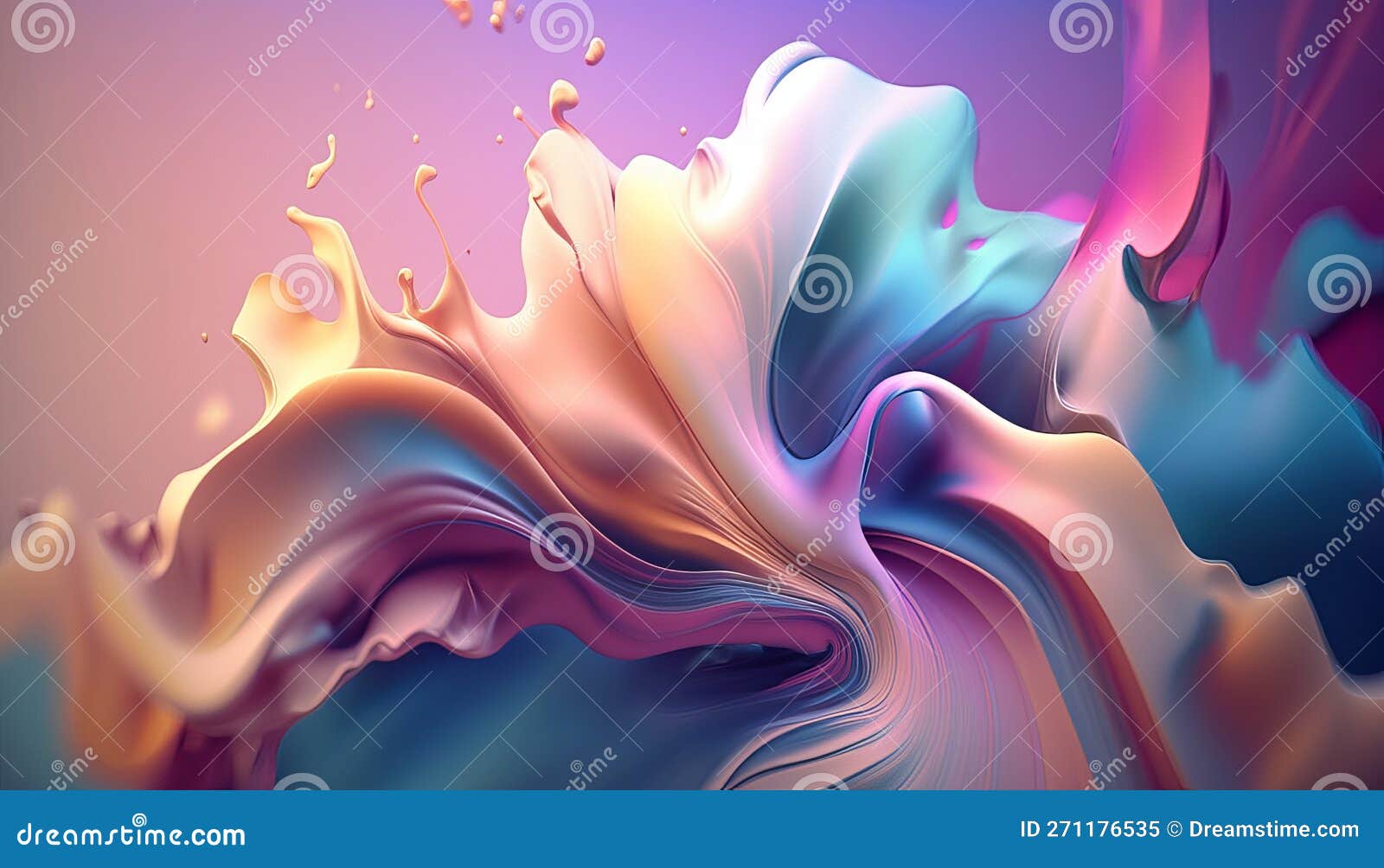 Abstract Light Color Crealive Background. UI UX Design. Stock Image ...