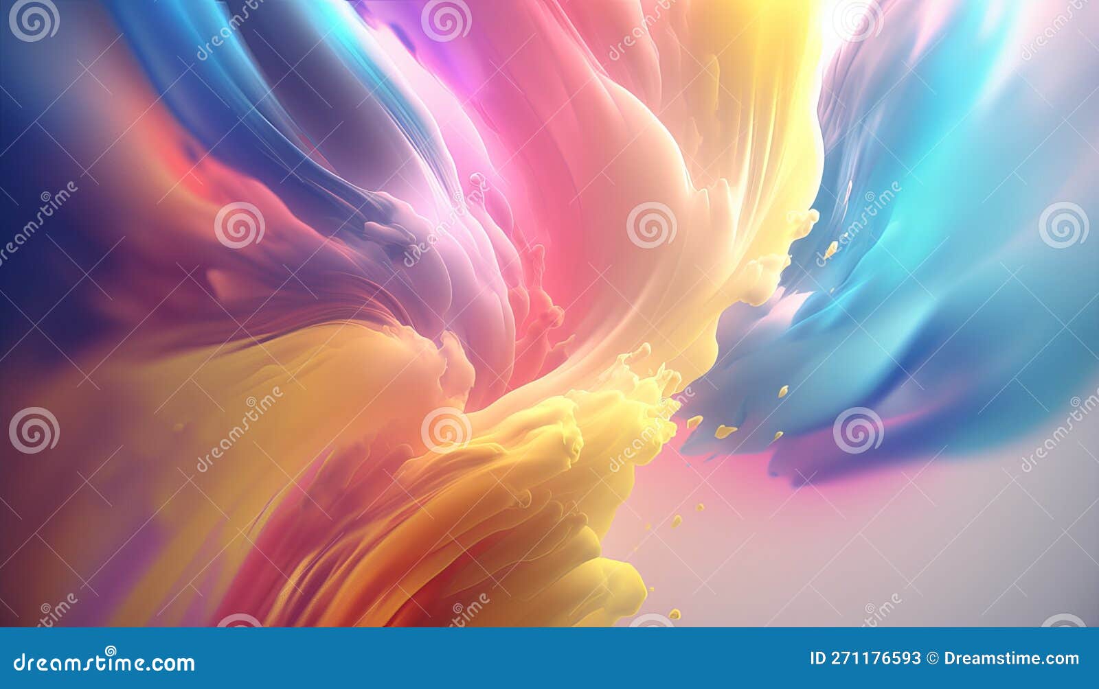 Abstract Light Color Crealive Background. UI UX Design. Stock Image ...