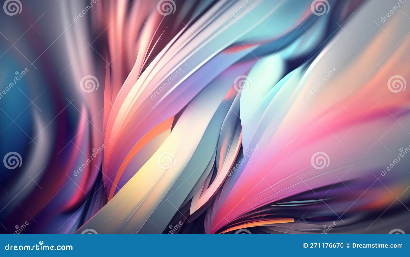 Abstract Light Color Crealive Background. UI UX Design. Stock Photo ...