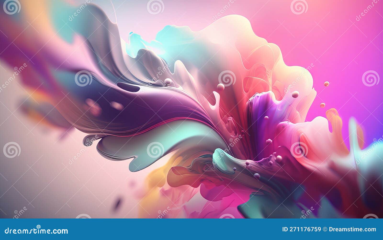 Abstract Light Color Crealive Background. UI UX Design. Stock Image ...