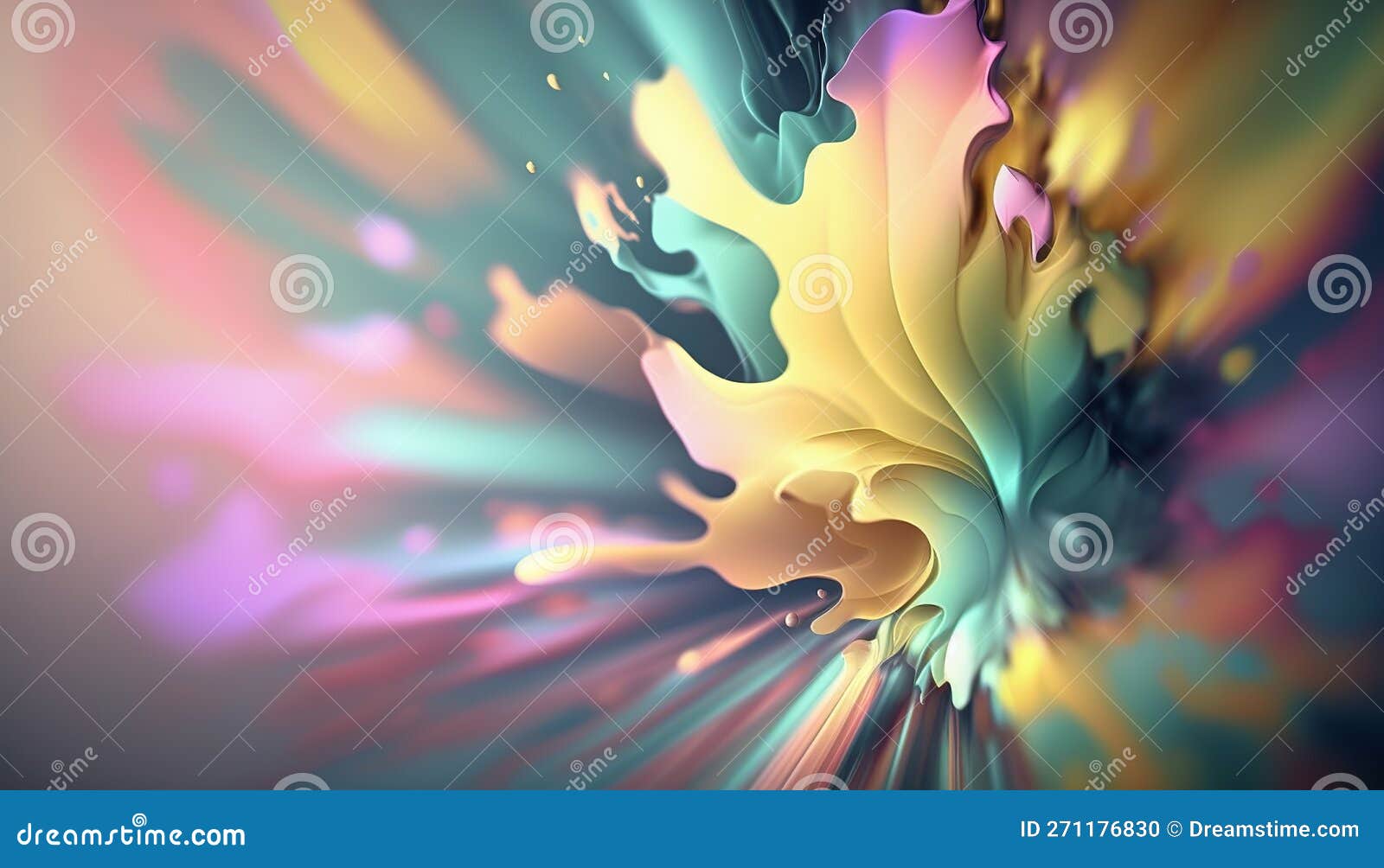 Abstract Light Color Crealive Background. UI UX Design. Stock Photo ...
