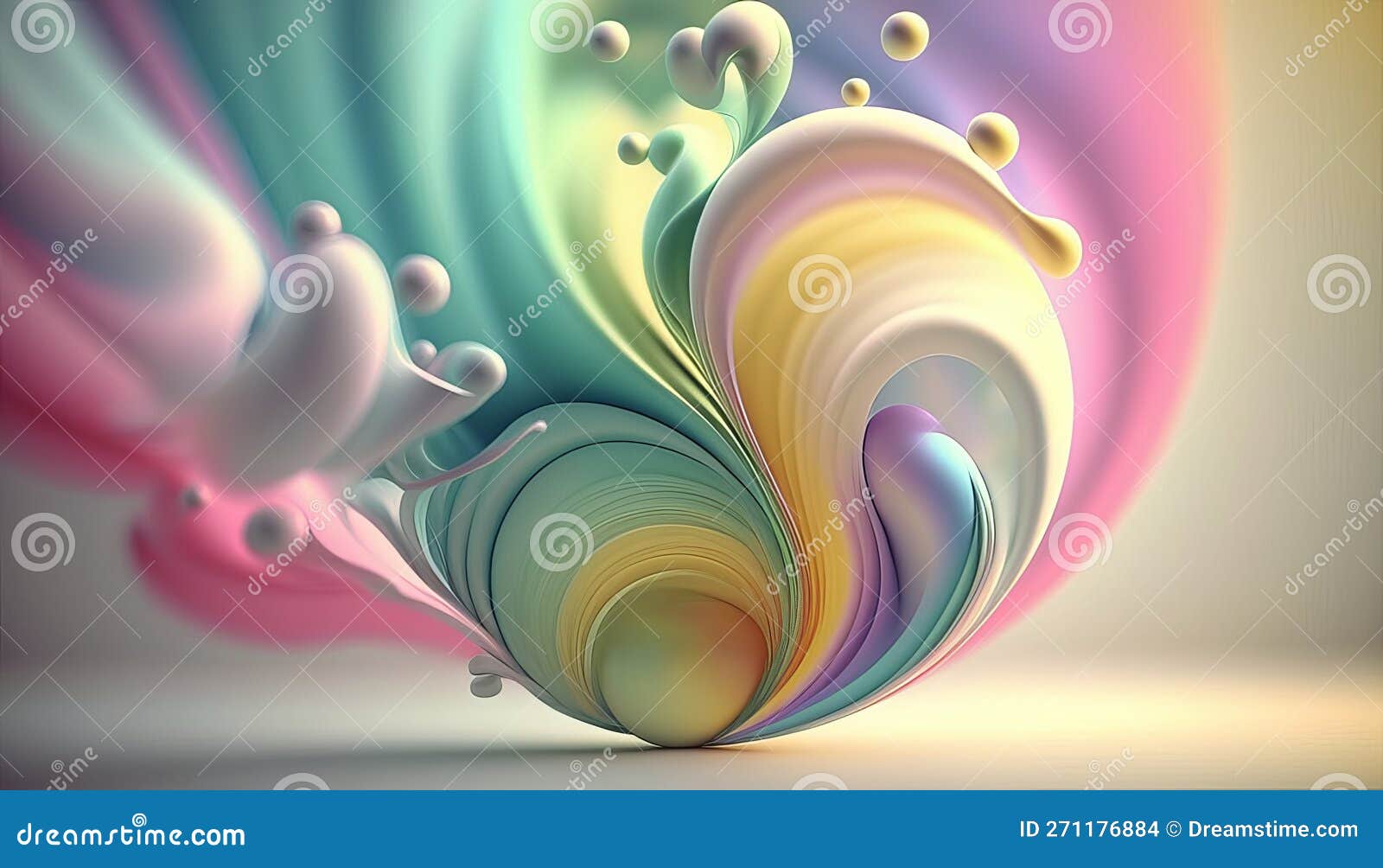 Abstract Light Color Crealive Background. UI UX Design. Stock Photo ...