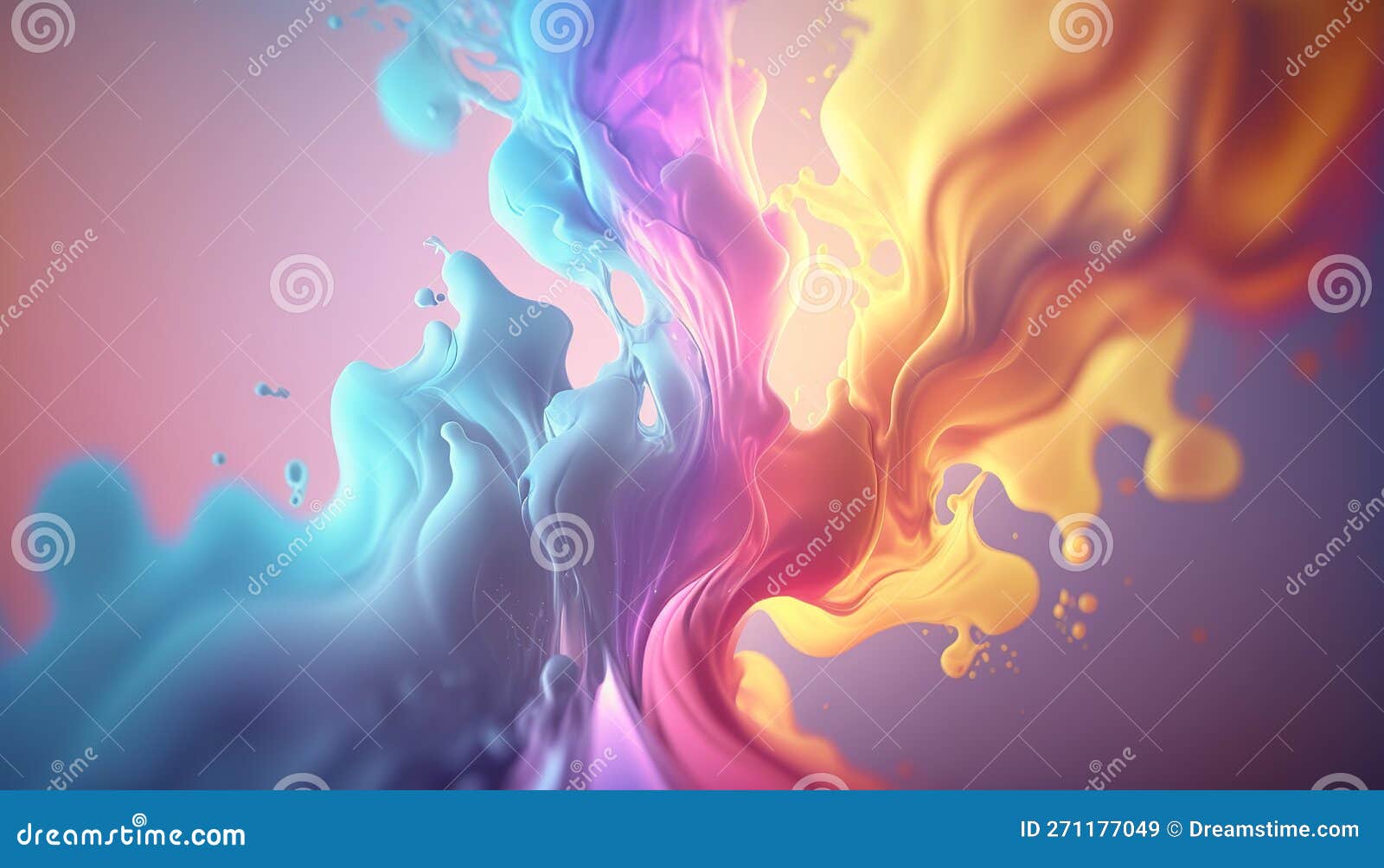 Abstract Light Color Crealive Background. UI UX Design. Stock Image ...