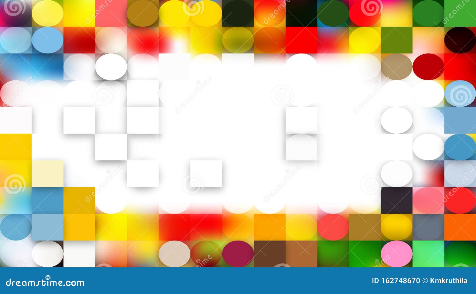 Abstract Light Color Geometric Shapes Background Stock Vector ...