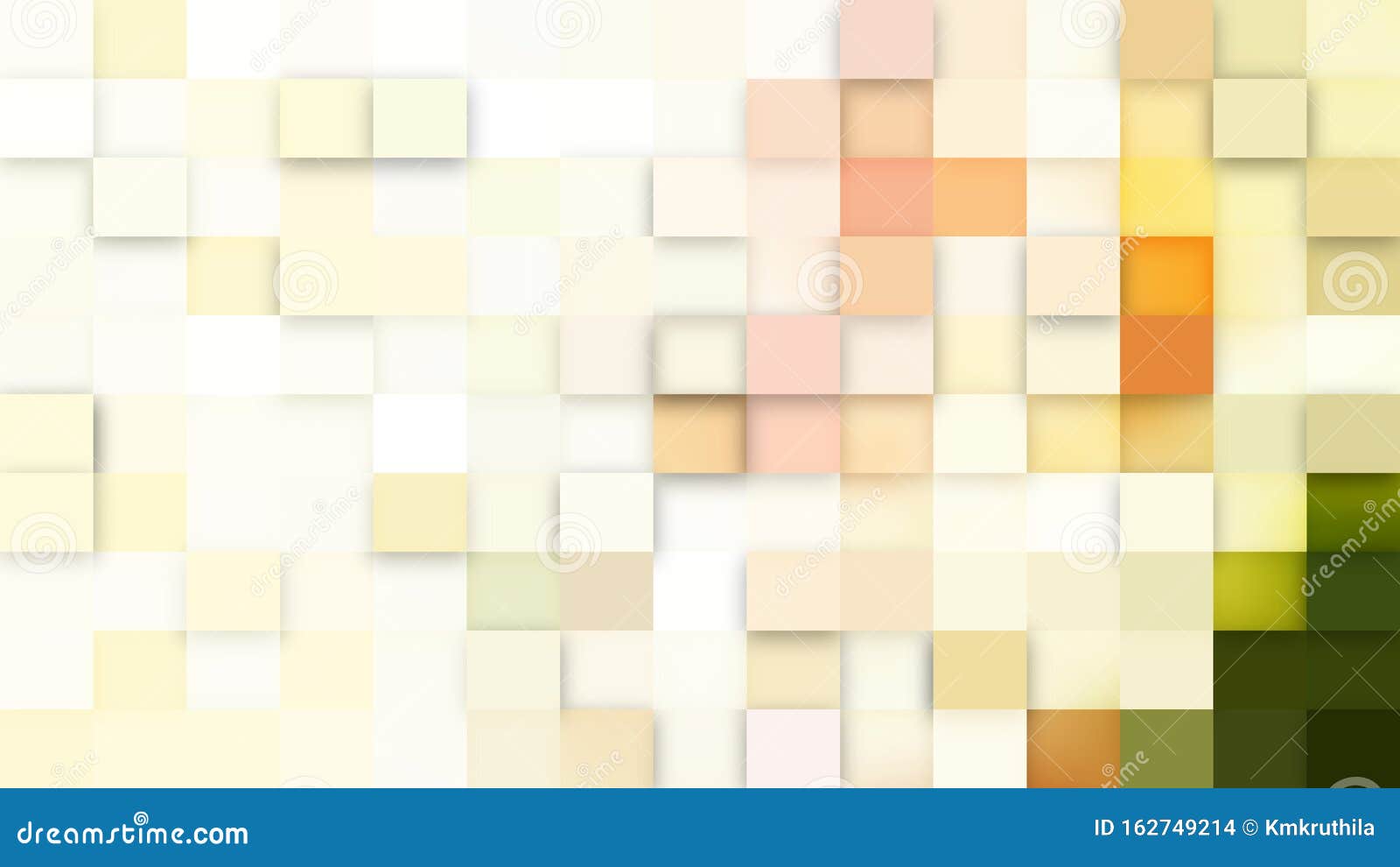 Abstract Light Color Square Pixel Mosaic Background Stock Vector ...