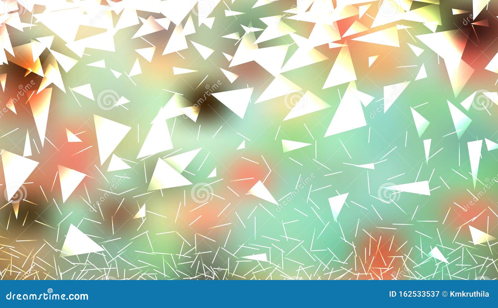 Abstract Light Color Triangle Background Stock Vector - Illustration of ...