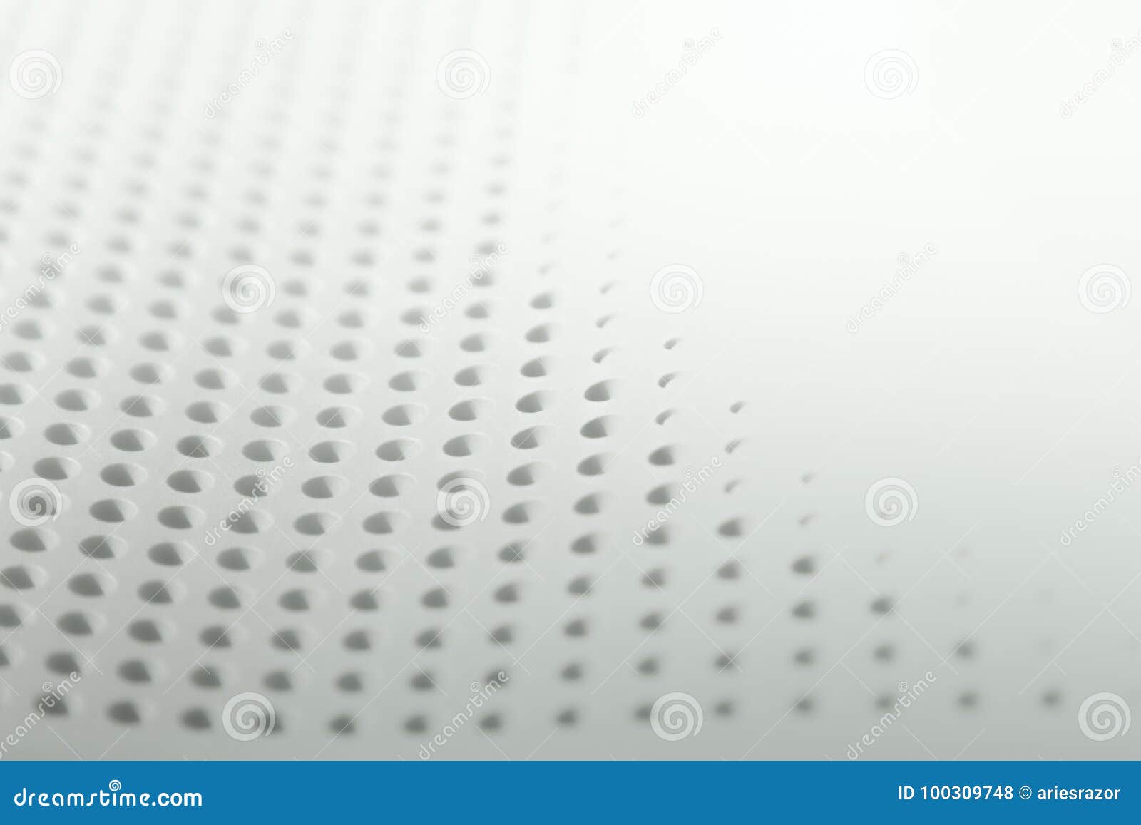 Abstract Light Colored Surface with Holes Built in a Row for Creativity ...