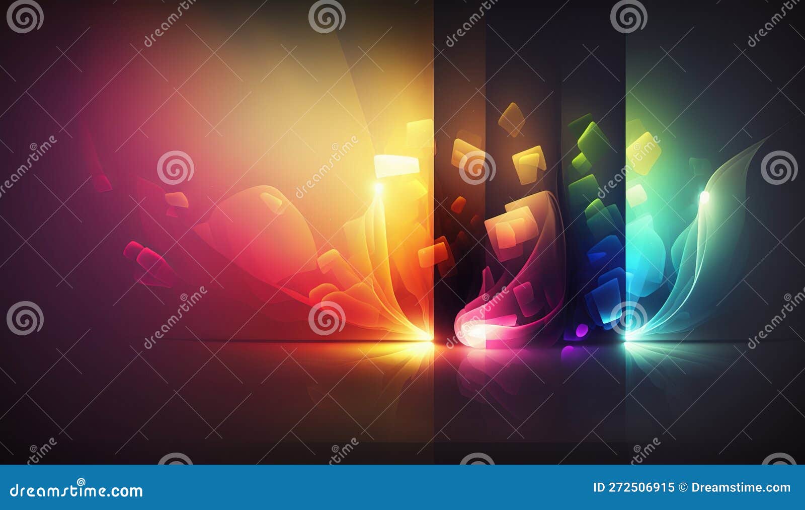 Abstract Light on a Dark Background. Stock Image - Image of design ...