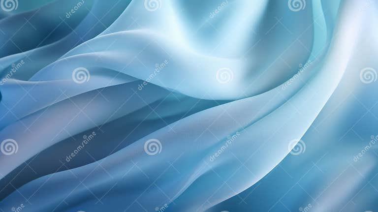 Abstract Light Diffusion, Soft Blue Chiffon Fabric Stock Photo - Image ...