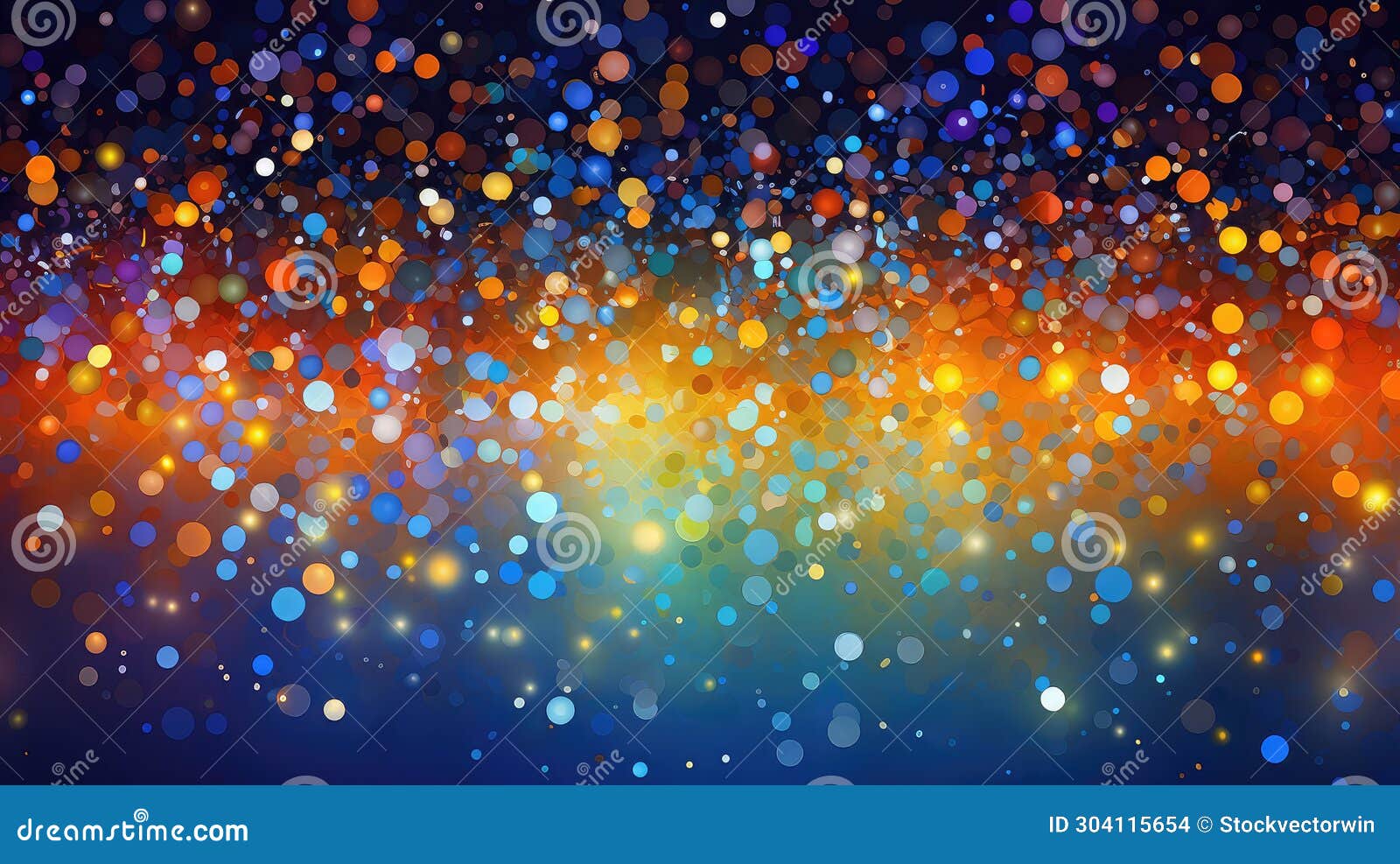 Abstract Light Dots Background Stock Illustration - Illustration of ...