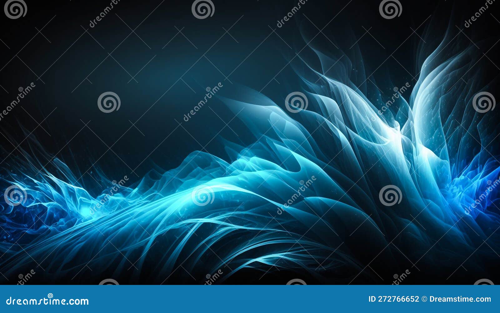 Abstract Light Effect Blue Texture Wallpaper. Blue Waves Stock ...