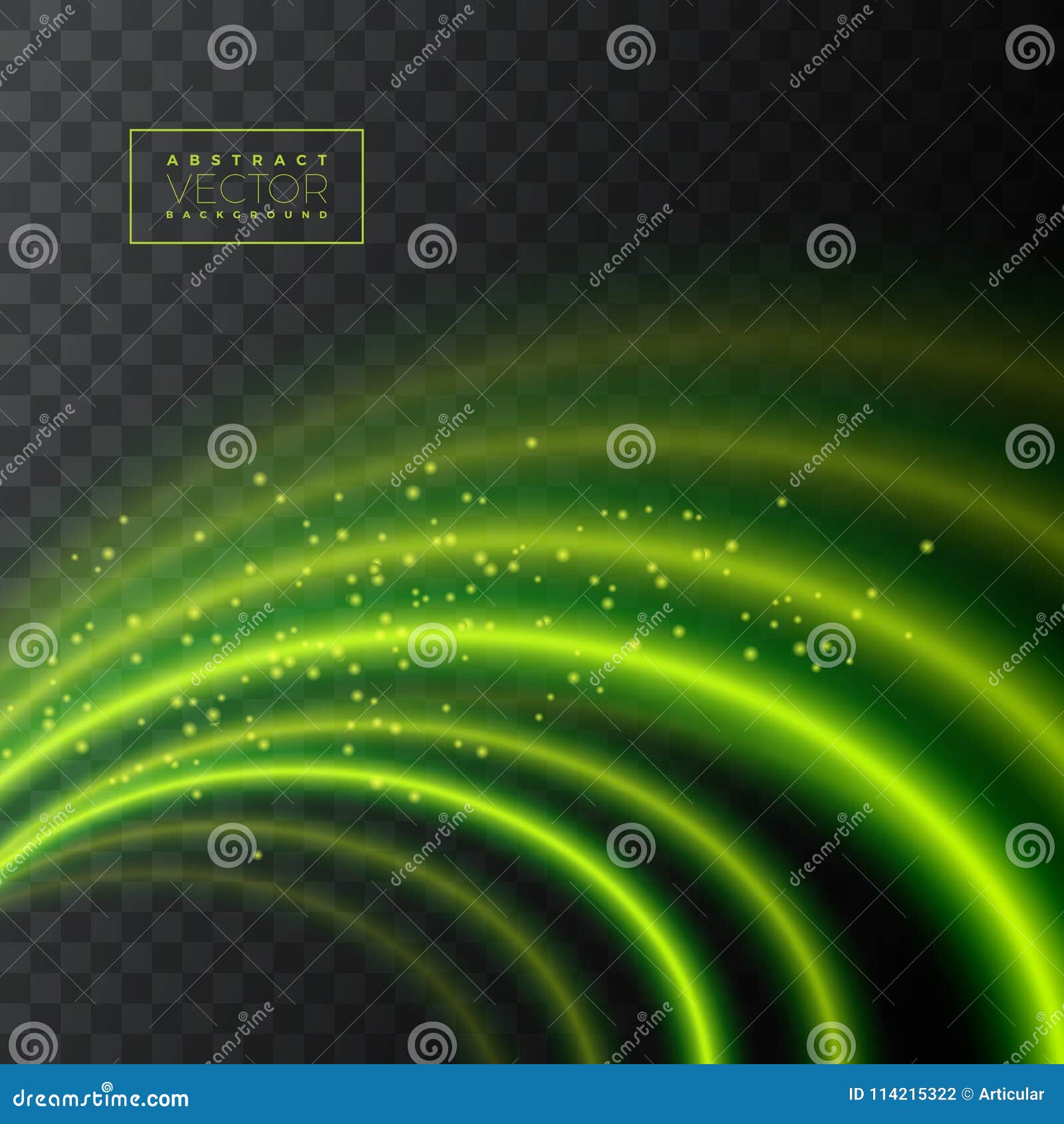 Abstract Light Effect Texture on Transparent Background. Stock Vector ...