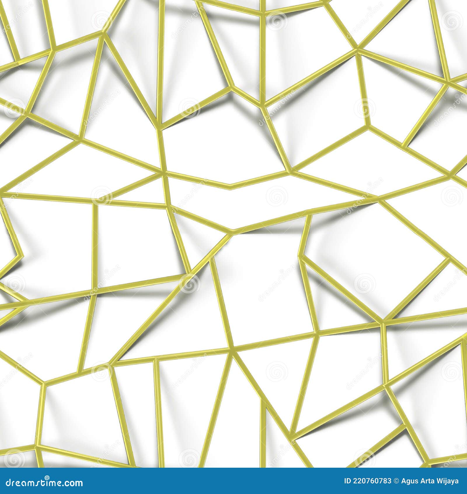 Abstract Light Gold Geometric Pattern with Lines and Nodes Gold Texture ...