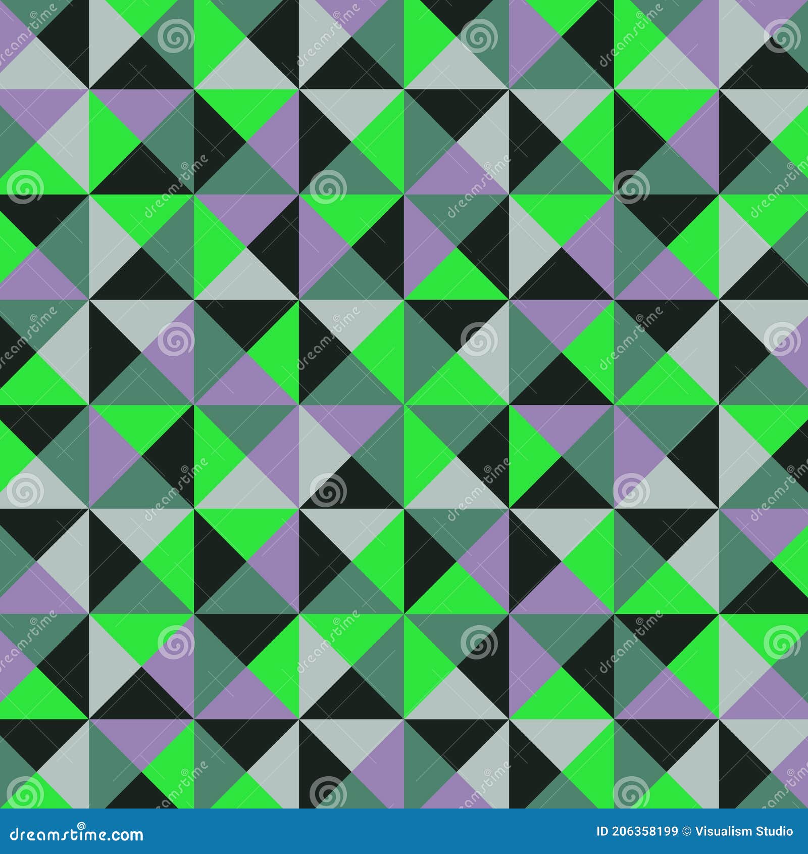 Abstract Light Green and Black Geometric Pattern with Light Green Line ...