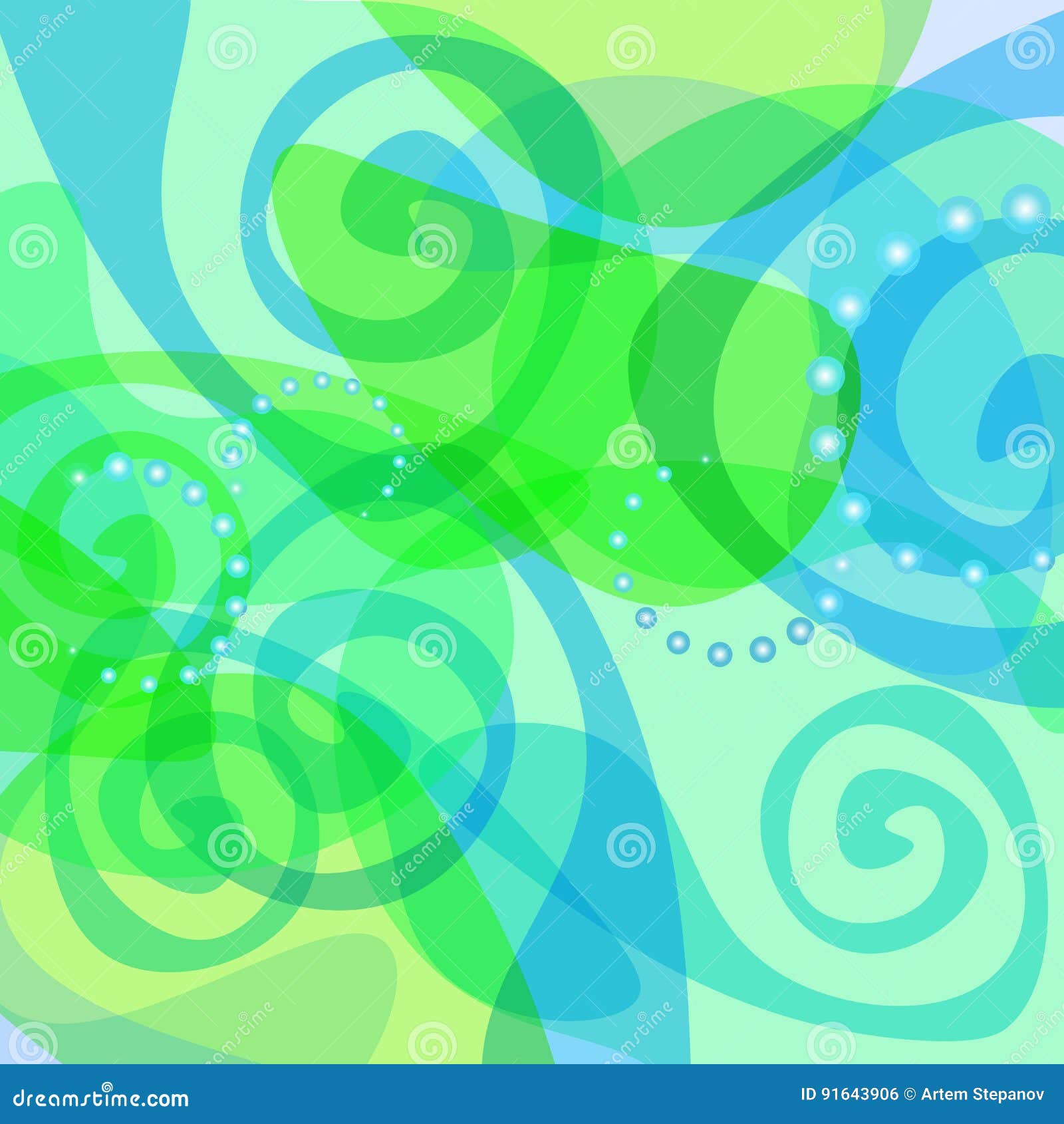 Abstract Light Green and Blue Vector Background Stock Vector ...